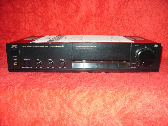 Jvc Ax 211 Stereo Integrated Amplifier ZU VERKAUFEN! - PicClick DE