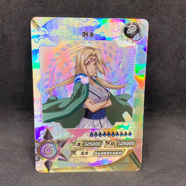 NARUTO KAYOU CCG - Tsunade SP-016 Secret Rare - Naruto Trading Card ...