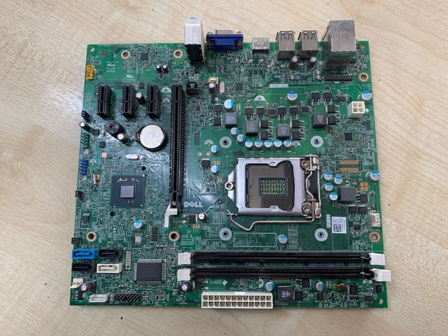 DELL OPTIPLEX 390 Socket LGA1155 Motherboard With I/O Shield 0M5DCD ...