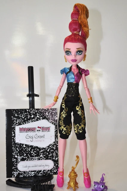 MONSTER HIGH 13 Wishes Gigi Grant G1 Genie Fashion Doll-Y7709-2012 ...