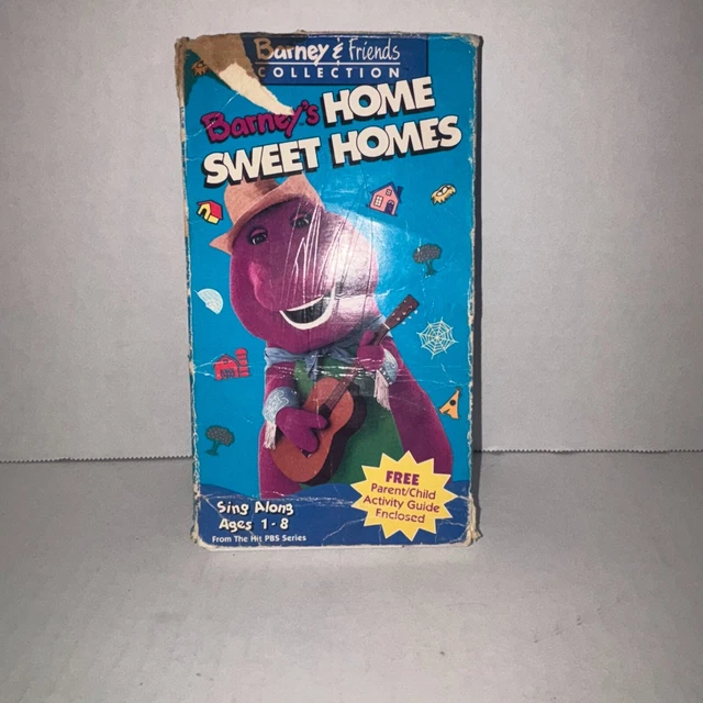 BARNEY - BARNEYS Home Sweet Homes (VHS, 1993) $7.80 - PicClick CA