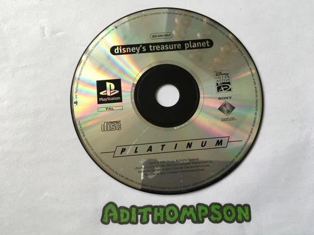 DISNEYS TREASURE PLANET game ps1 sony playstation disc only £4.45 ...