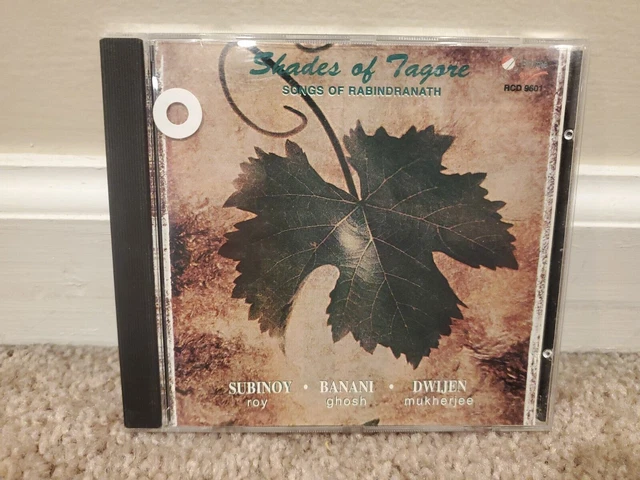 TAGORE, RABINDRA NATH : Shades of Tagore par Subinoy Roy (CD, 1996) EUR ...