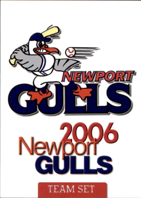 2006 NEWPORT GULLS Choice #NNO Logo Liste de contrôle - Carte de ...
