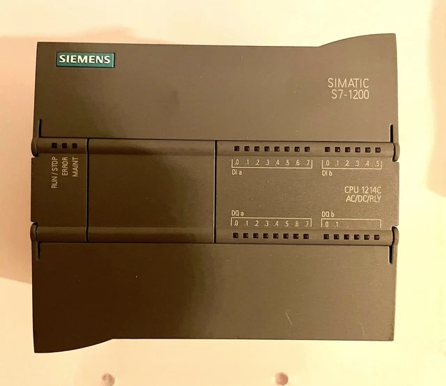 SIEMENS SIMATIC S7-1200 1214C CPU (6ES7214-1BG40-0XB0) funktionstüchtig ...