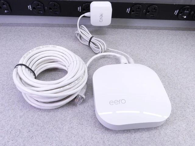 ROUTER WIFI EERO Pro Mesh 1ª Generación Blanco A010001 y cable de ...