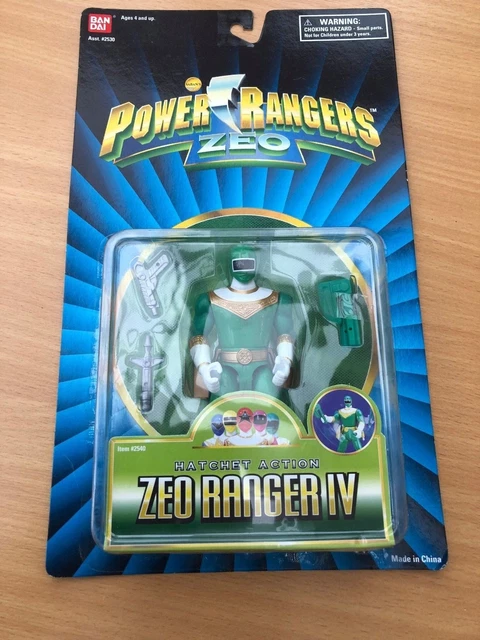 Power Rangers Mighty Morphin Zeo Green Ranger New Sealed Blister V 0958