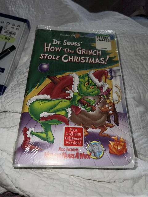 DR. SEUSS’ HOW the Grinch Stole Christmas (VHS, 2000, Clam Shell) New! Sealed! £6.62 - PicClick UK