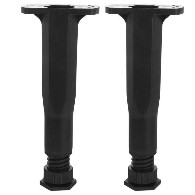 2 PCS ADJUSTABLE Height Leg Ends Sofa Risers Bed Support Legs £17.55 ...
