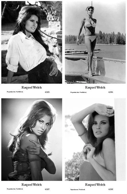 RAQUEL WELCH - Film star Pin Up PHOTO POSTCARD - Swiftsure Postcard EUR 8,00 - PicClick IT