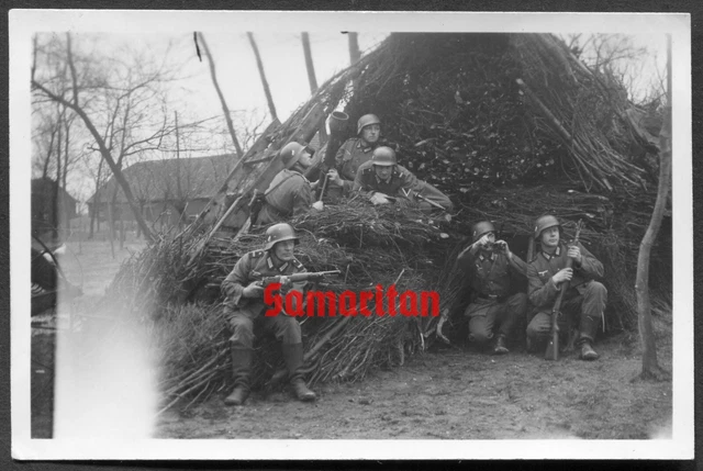 F4/2 WW2 ORIGINAL Photo Of German Wehrmacht Soldiers In Full Gear EUR 9 ...