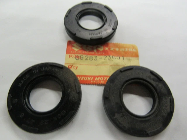 NOS SUZUKI MT50 F50 R.H. crankshaft Oil Seal 09283-23001 (3) $13.74 ...