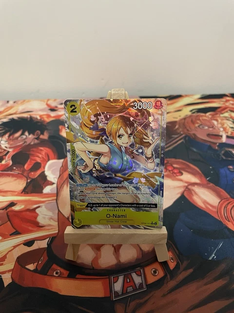 ONE PIECE CARD Game O-Nami OP06-101 Alternate Art NM £15.27 - PicClick UK