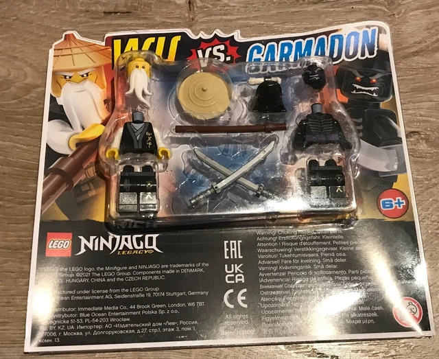POLYBAG LEGO MINIFIGURE Figurine Ninjago Legacy Wu Vs Garmadon Foil ...