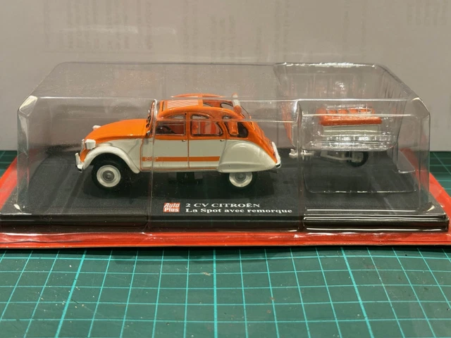 CITROEN 2CV - SPOT et Remorque - 1.43°- Collection Auto Plus EUR 25,00 ...