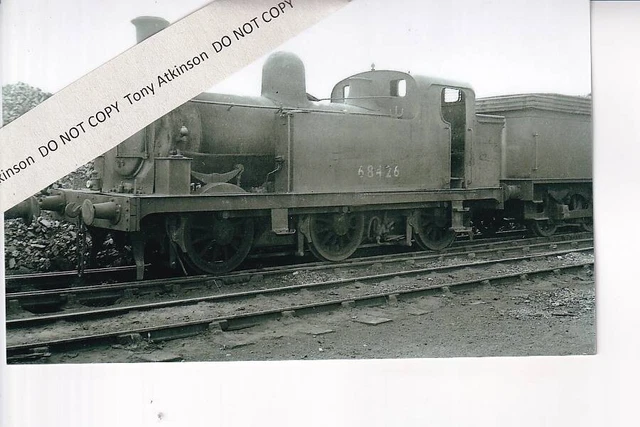 B.R. - EX Ner J77 0-6-0T No. 68426 @ Darlington - Vintage Image ...