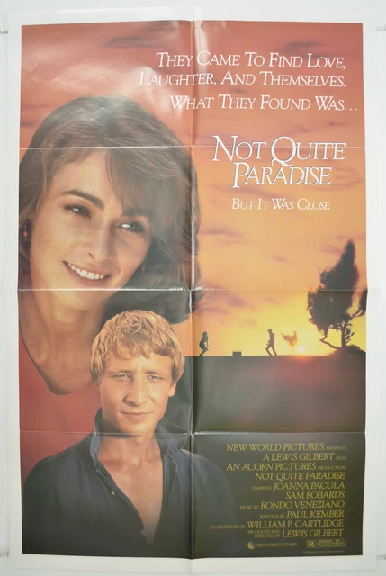 NOT QUITE PARADISE (1986) Original One Sheet Poster - Joanna Pacula ...