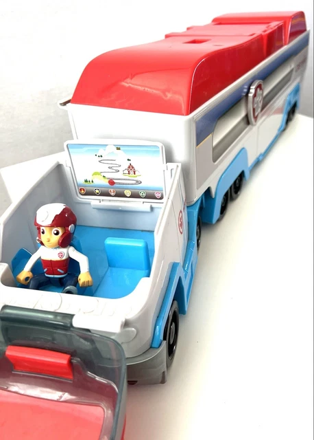 PAW PATROL MISSION Patroller Bus With Ryder & Quad bike Complete Set ...