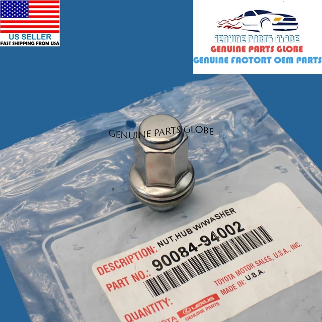 5 X GENUINE Toyota, Lexus OEM Chrome Wheel Nut (LUG) 90084-94002 EUR 14 ...
