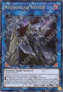 YUGIOH AVENDREAD SAVIOR BLCR-EN091 Ultra Rare Englisch NM 1st EUR 1,00 ...