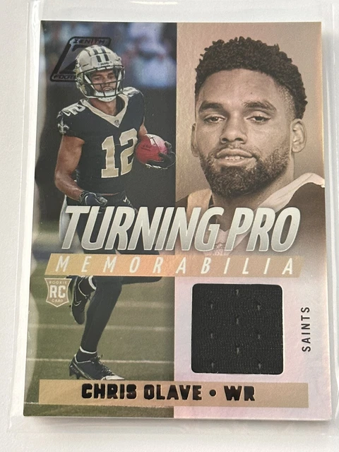 CHRIS OLAVE 2022 Zenith TURNING PRO Memorabilia #TPM-9 New Orleans ...