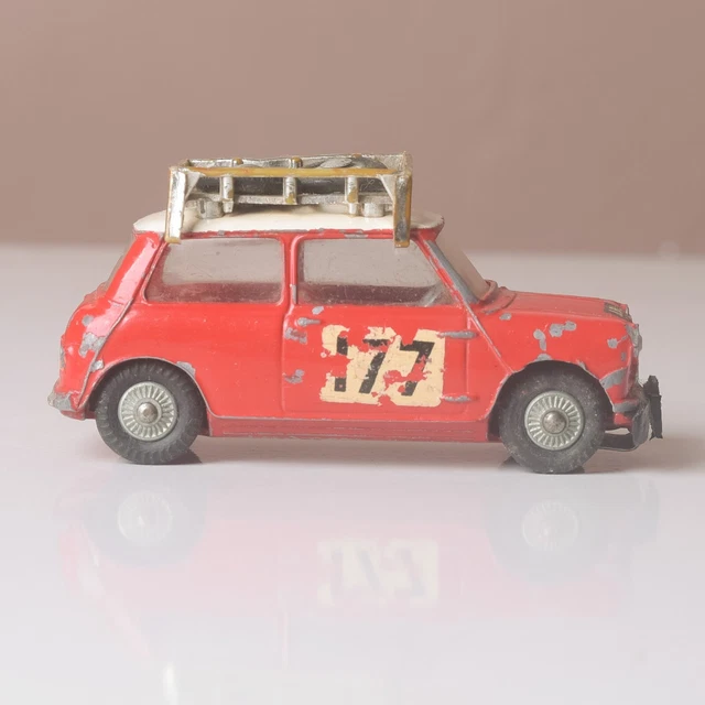 VINTAGE CORGI TOYS, BMC Mini-Cooper 'S', Rally Car, #177, Monte Carlo ...
