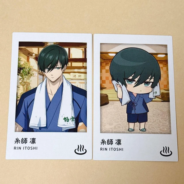 BLUE LOCK ITOSHI Rin Cheki Card Gokurakuyu Edition $37.99 - PicClick