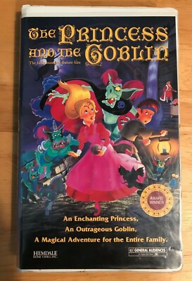 &THE PRINCESS AND The Goblin" ~ Vhs ~Fully Animated Feature Film ...