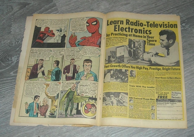Incroyable Spider Man 2 Marvel Comics Mai 1963 Vautour And Bricoleur