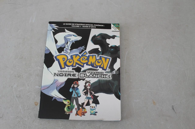 GUIDE OFFICIEL STRATEGIE POKEMON POKEDEX FR VERSION NOIRE BLANCHE ...