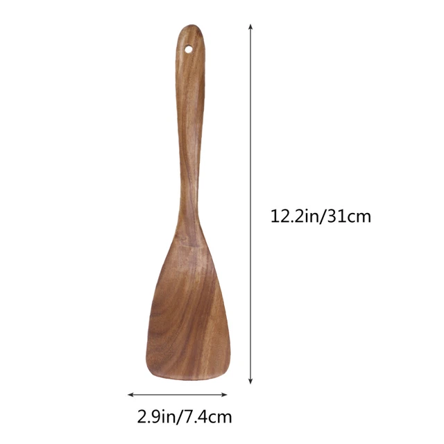 WOODEN TURNER FOOD Cooking Utensils Wood Kitchen Gadget Kitchen Spatula ...