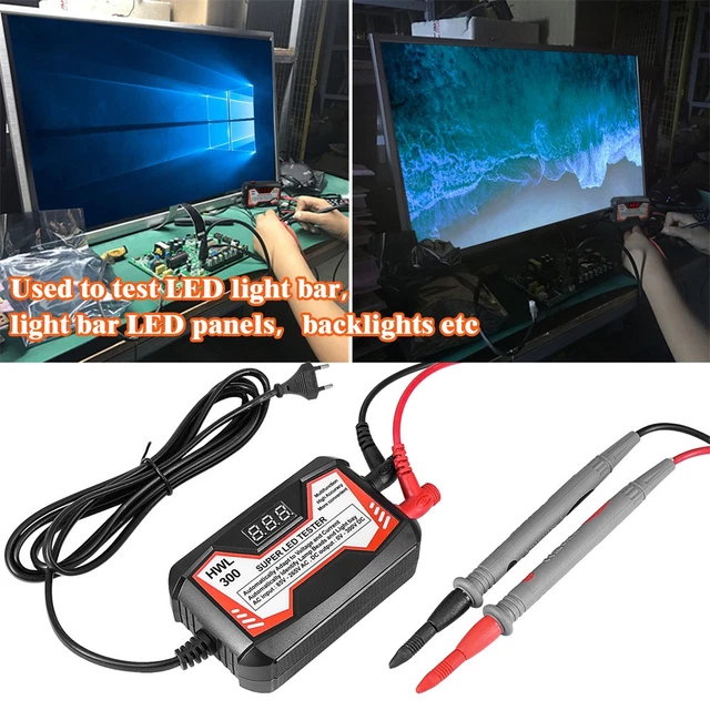 TESTEUR DE LED 0-300V Output LED TV Backlight Tester LED Strips Beads ...