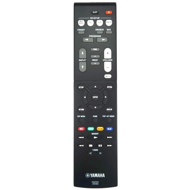 GENUINE YAMAHA YHT-1840 AV Receiver Remote Control £25.95 - PicClick UK