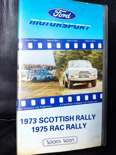 FORD VHS TAPE "1973 Scottish Rally & 1975 RAC" by Sports-Seen £3.50 ...