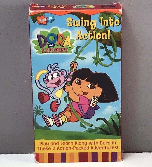 NICK JR DORA Explorer VHS Video Tape BUY 2 GET 1 FREE! Swing Into ...