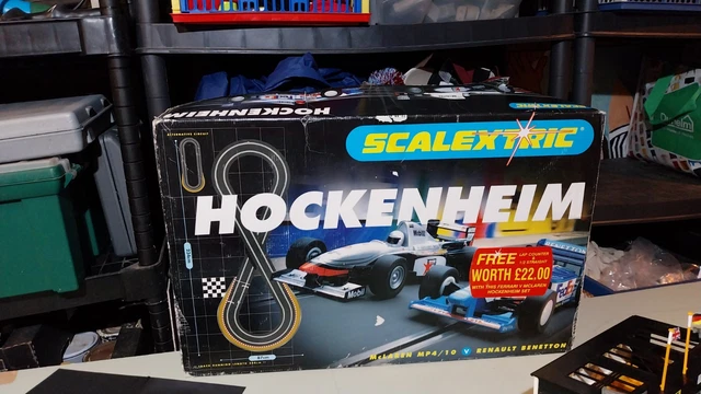 SCALEXTRIC HOCKENHEIM F1 Set C1020 with McClaren MP4/10 & FERRARI £26. ...