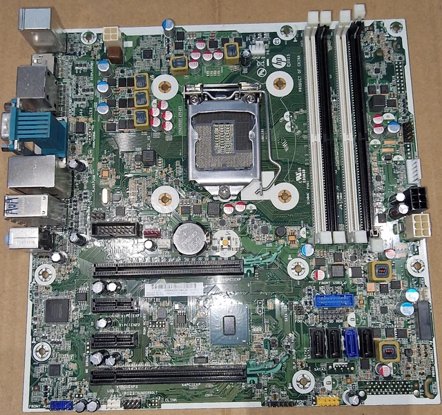 HP Z240 SFF LGA1151 DDR4 Micro ATX Motherboard 795003-001 837345-001 ...