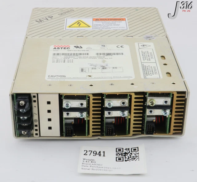 27941 ASTEC SWITCHING Netzteil, MVP Serie, 73-690-0438 (Teile) MP1-2U ...