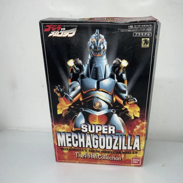 BANDAI SUPER MECHAGODZILLA & Garuda Combination Model Kit New Extremely ...