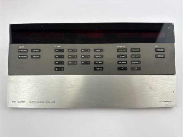 BANG & OLUFSEN Master Control Panel 5000 Remote - BeoGram For Repair ...