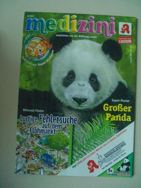 MEDIZINI APOTHEKEN - Kindermagazin 5 / 2021, Großer Panda, Flohmarkt ...