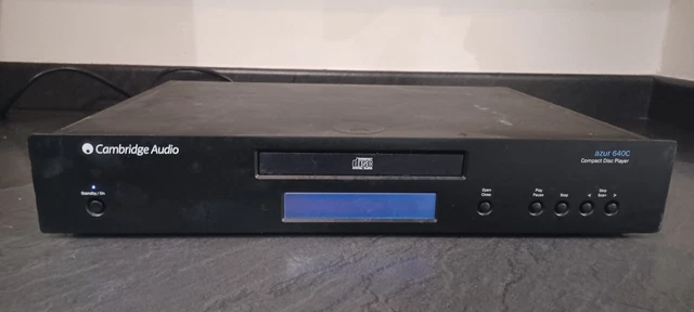 CAMBRIDGE AUDIO AZUR 640c CD Player Separate. Faulty. £20.00 - PicClick UK