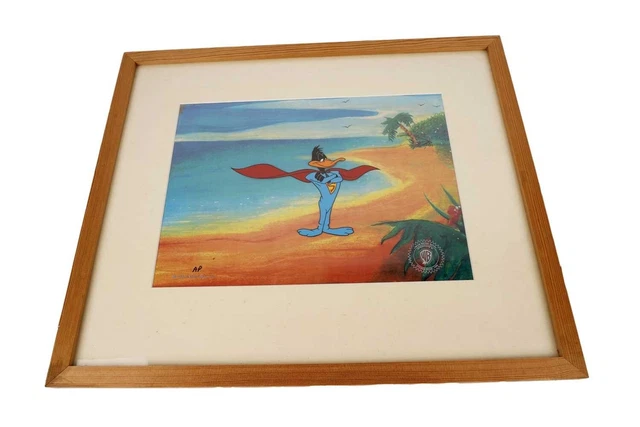 WARNER BROS SUPER Daffy Duck Original Animation Art Sericel Cel £159.00 ...