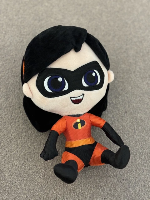 DISNEY PIXAR INCREDIBLES Violet Plush Soft Toy Figure With Tag £1.99 ...