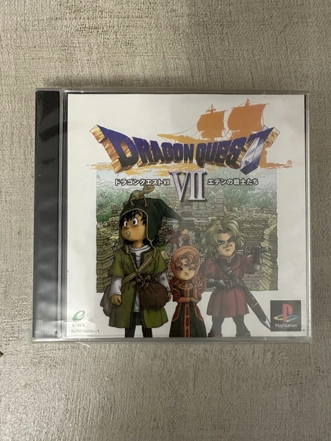 GAME FOR SONY PlayStation 1 PS1 DRAGON QUEST VII 7 Japan COMPLETE £34. ...