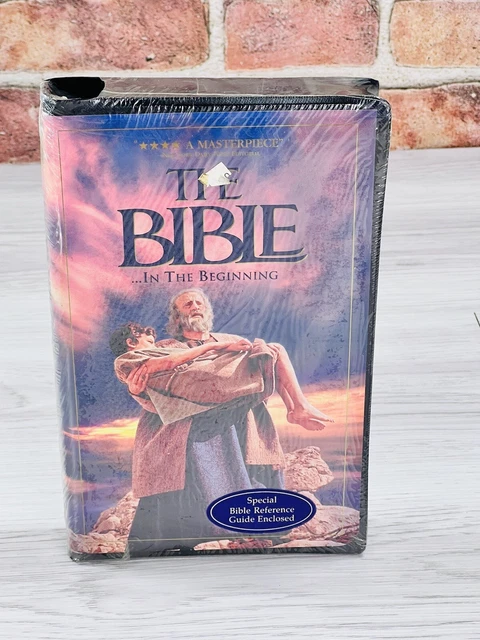 THE BIBLE VHS Movie in the Beginning George Scott VCR Tape Classic ...