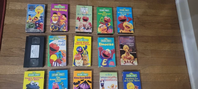 SESAME STREET VHS Lot EUR 18,47 - PicClick FR