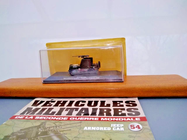 VÉHICULES MILITAIRES 2ÈME GM N°54 la JEEP Armored Car avec sa revue EUR 11,99 - PicClick FR