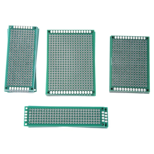 KIT DI PROTOTIPAZIONE di Schede PCB da 20 Pezzi per Fai da Te 4 ... KIT DI PROTOTIPAZIONE di Schede PCB da 20 Pezzi per Fai da Te 4 ...