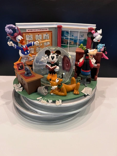 RARE DISNEY FAB Five Annimation Studio Musical Snowglobe 9" Tall £154. ...